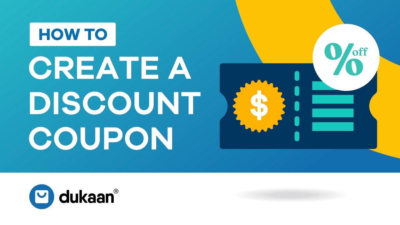How to Create Discount Coupon | Flat, Percentage & Bxgy Coupons ...