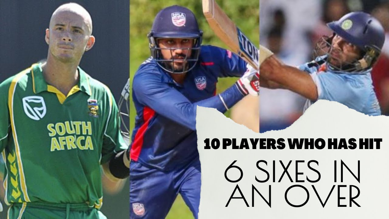 10 times 6 Sixes in an over was achieved | 6 6 6 6 6 6 in an over - YouTube