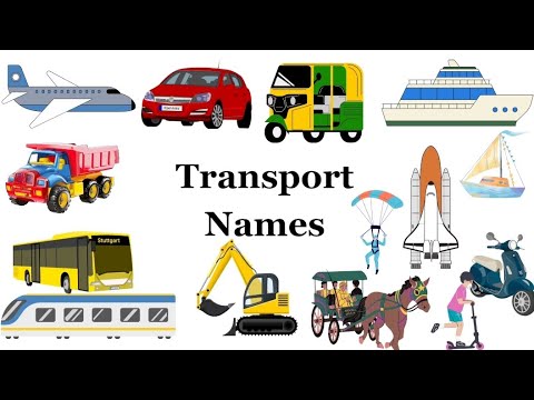 Transport Names l list of transport names l types of vehicles l ...