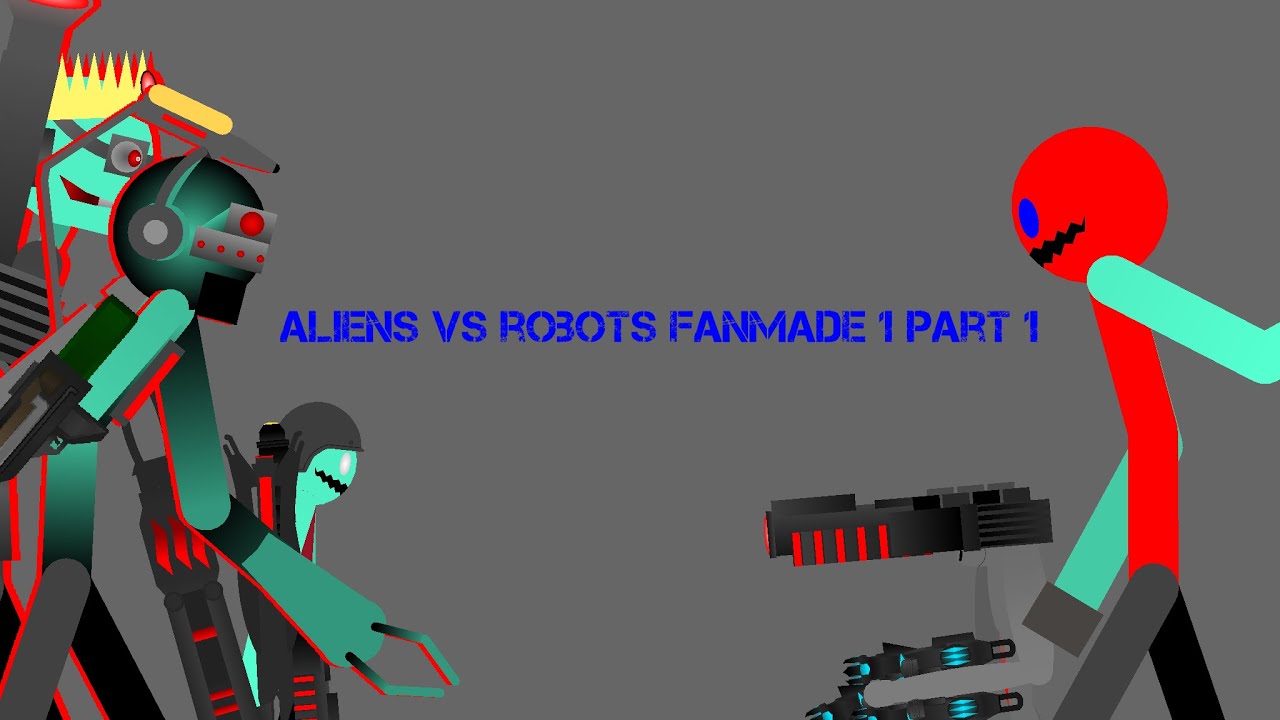 Aliens vs robots fanmade 1 - YouTube