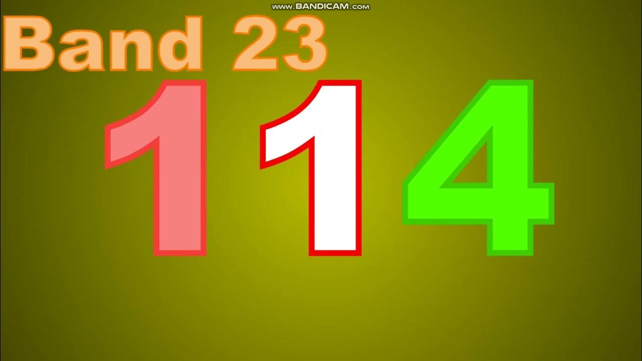 Numbers Band 23 - YouTube