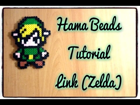 Hama Beads Tutorial | Link (The Legend of Zelda) - YouTube