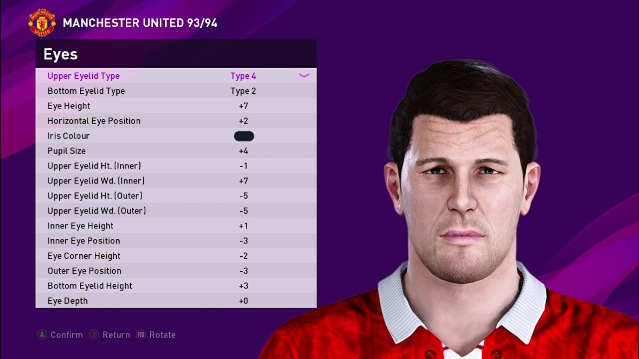 PES 20 Gary Pallister Edit - YouTube