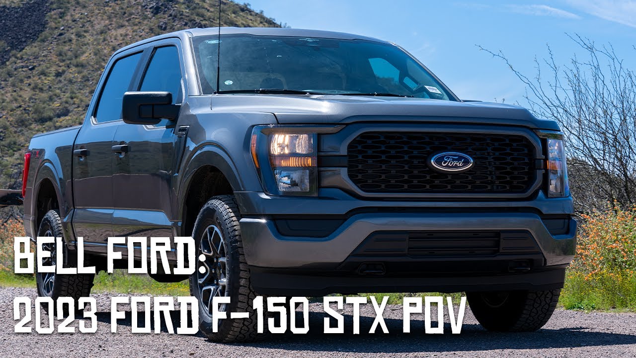 2023 Ford F-150 XL STX POV [Test Drive] - YouTube