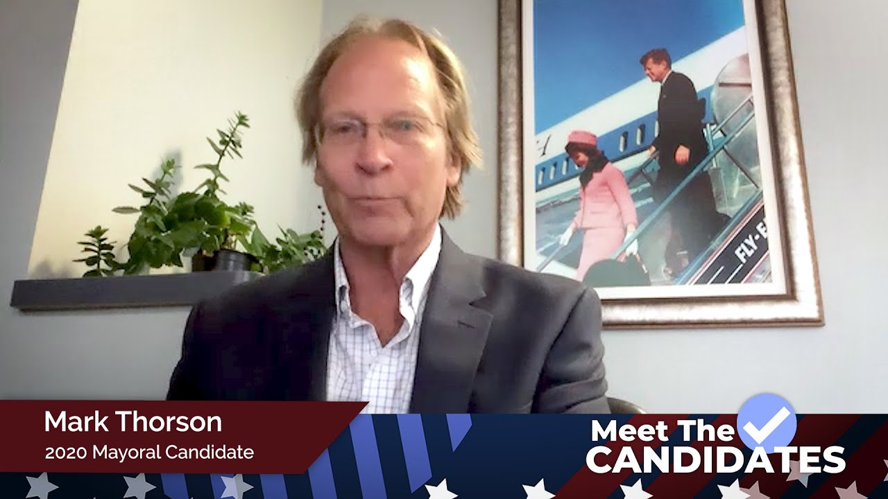 Mark Thorson - 2020 Meet The Candidates Mayoral Interview - YouTube