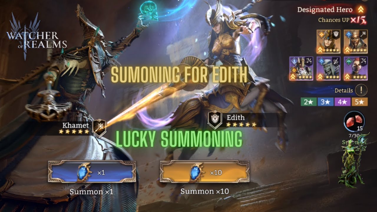 Summoning for EDITH 15x Summon Event But a Surprise Hero Has Arrived ...