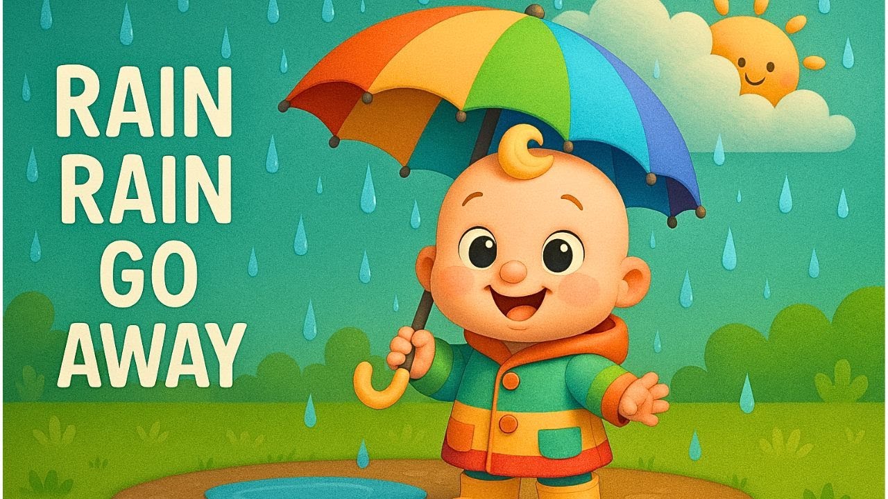 Rain Rain Go Away Song | Fun Nursery Rhyme for Kids | Rhyme n Shine ...