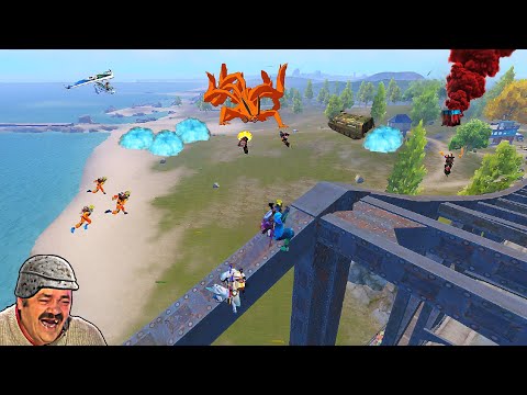 Victor Makes Enemy Cry 😂 PUBG MOBILE FUNNY MOMENTS 🤣 New Mode - Naruto x PUBGM 