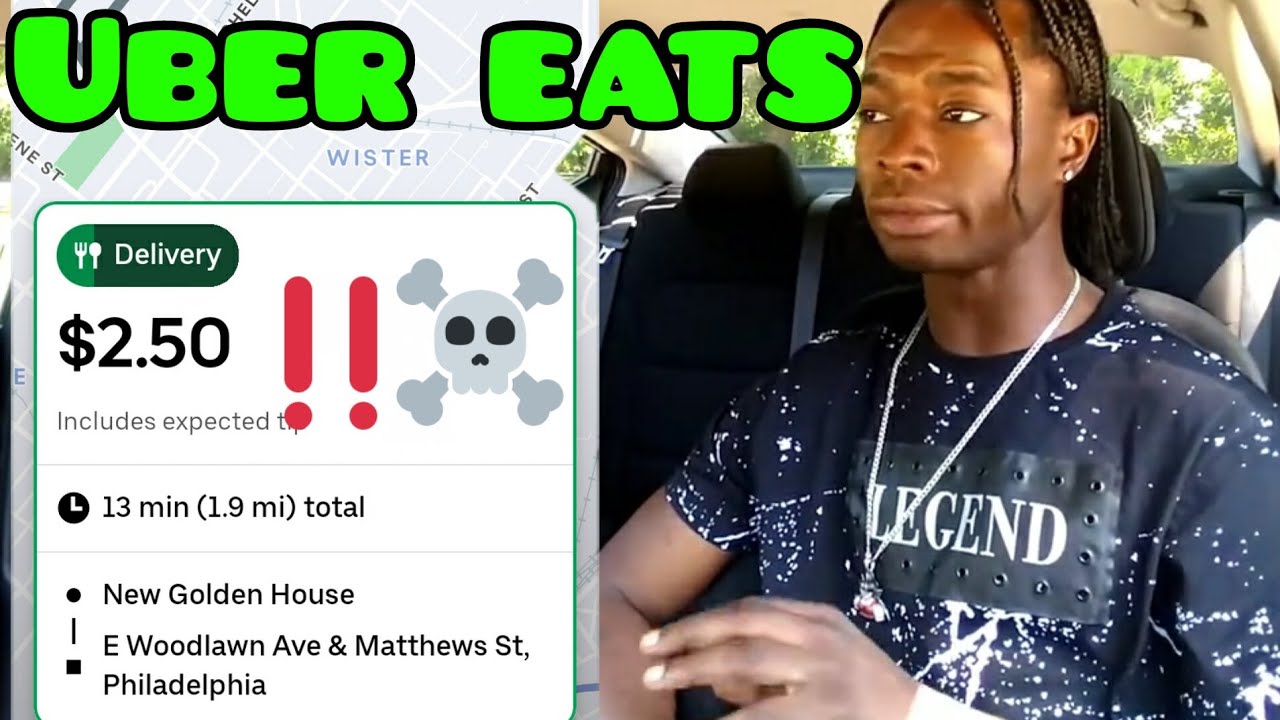 UBER EATS IN PHILLY WOW - YouTube