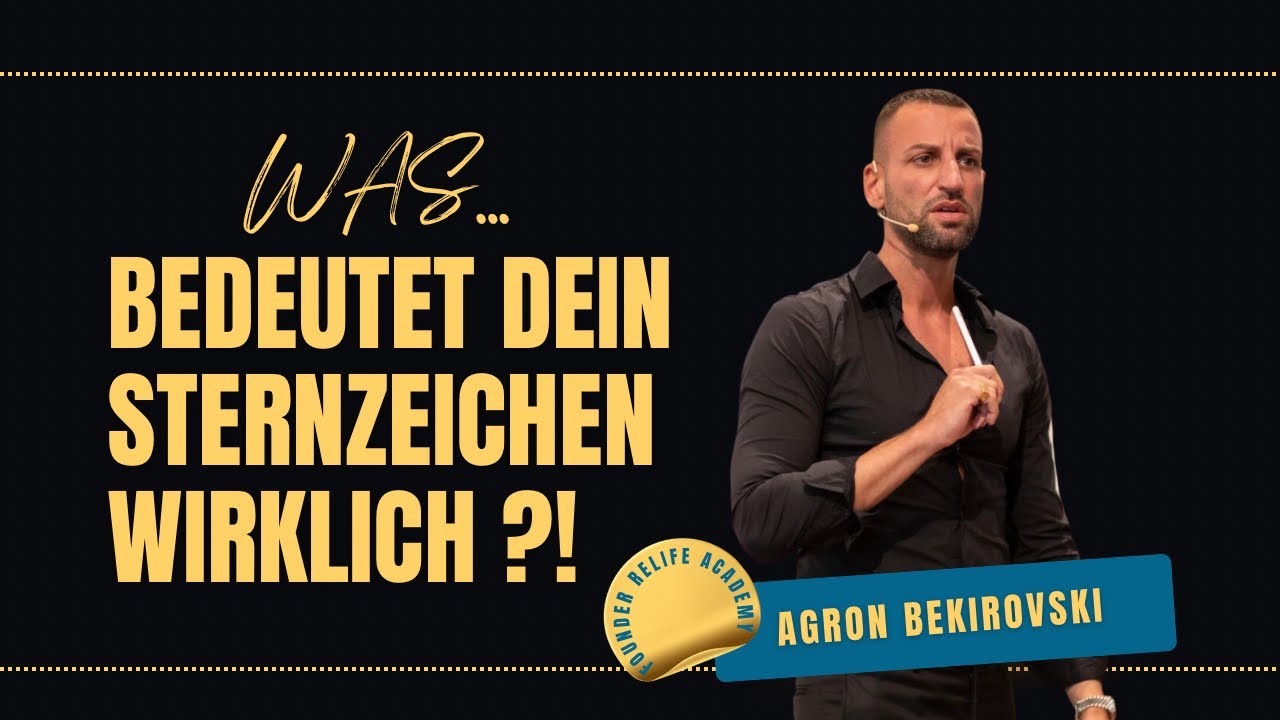 Dein Sternzeichen erklärt in einem Satz - Agron Bekirovski & Chris Ebner - YouTube