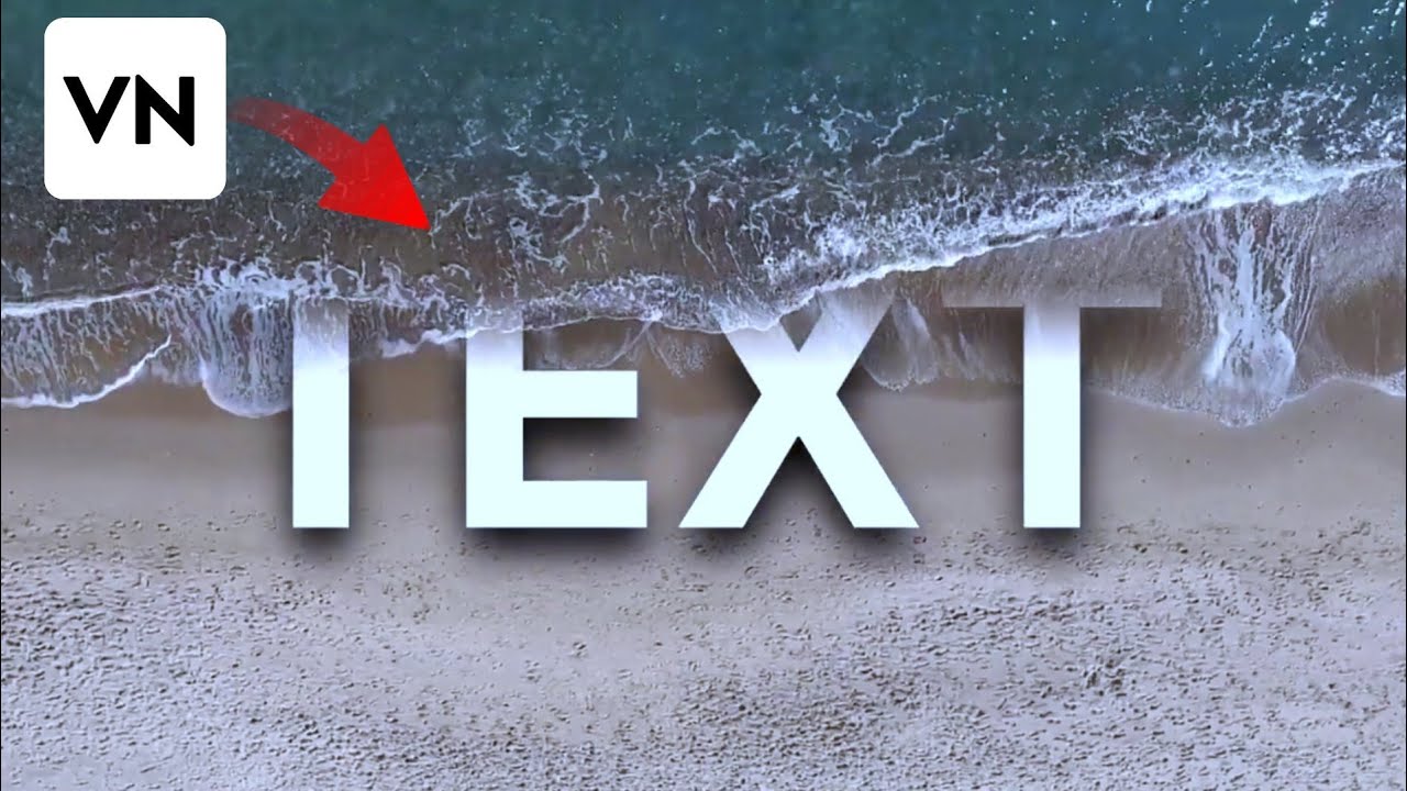 Text Reveal in Water- Masking From VN | Editing | Tutorial | BCA Ka ...