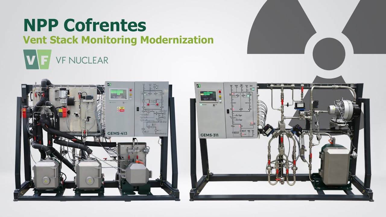 NPP Cofrentes: VF Nuclear Vent Stack Monitoring Modernization - YouTube