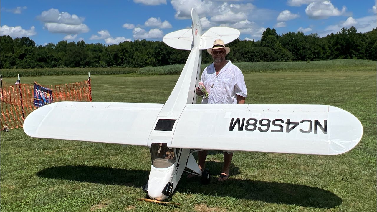 Bill Hempel Piper J-3 Cub Candy Drop at Warbirds Over Delaware 2024 ...