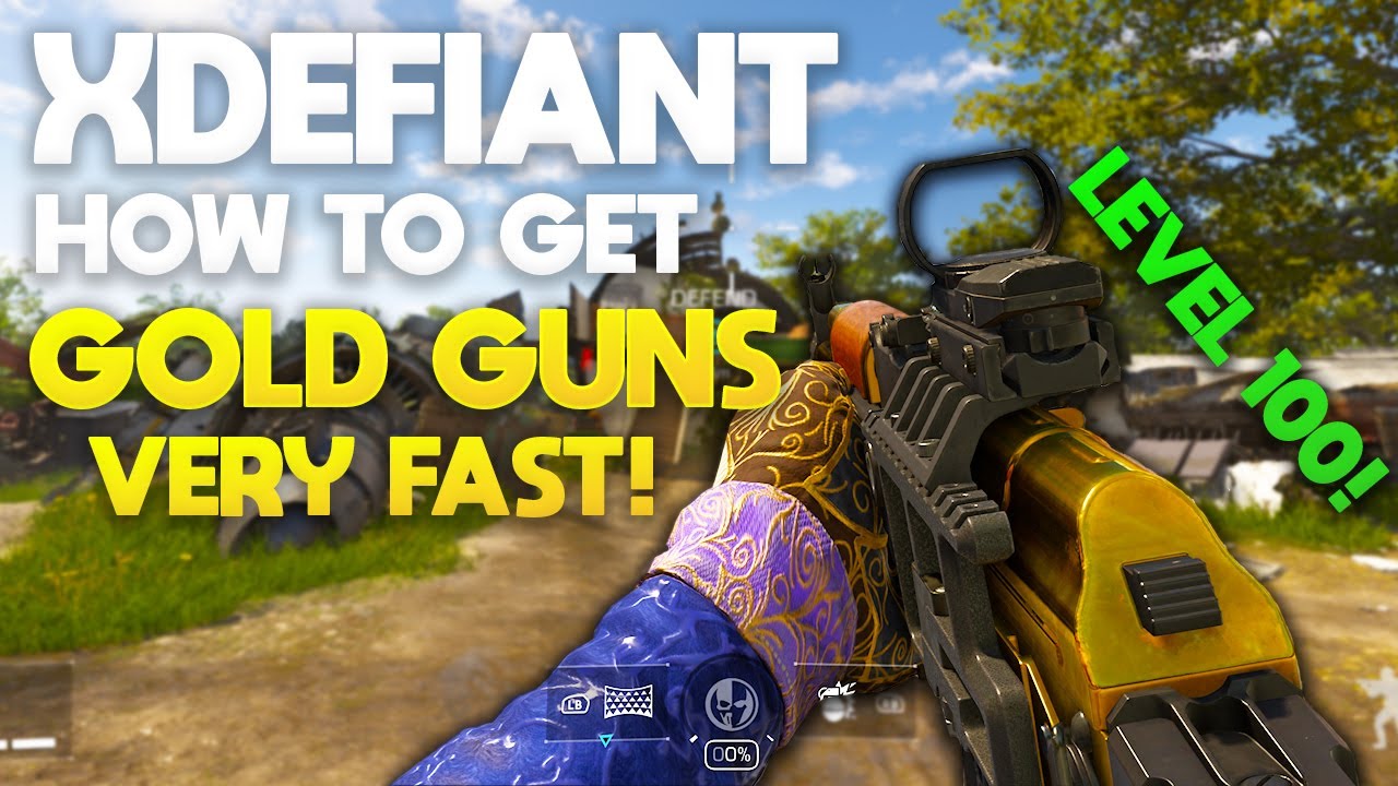 This is How you get GOLD GUNS VERY FAST in XDEFIANT! - YouTube