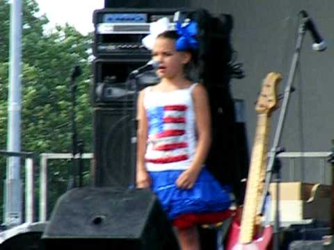 Presley Elise age 7 singing \