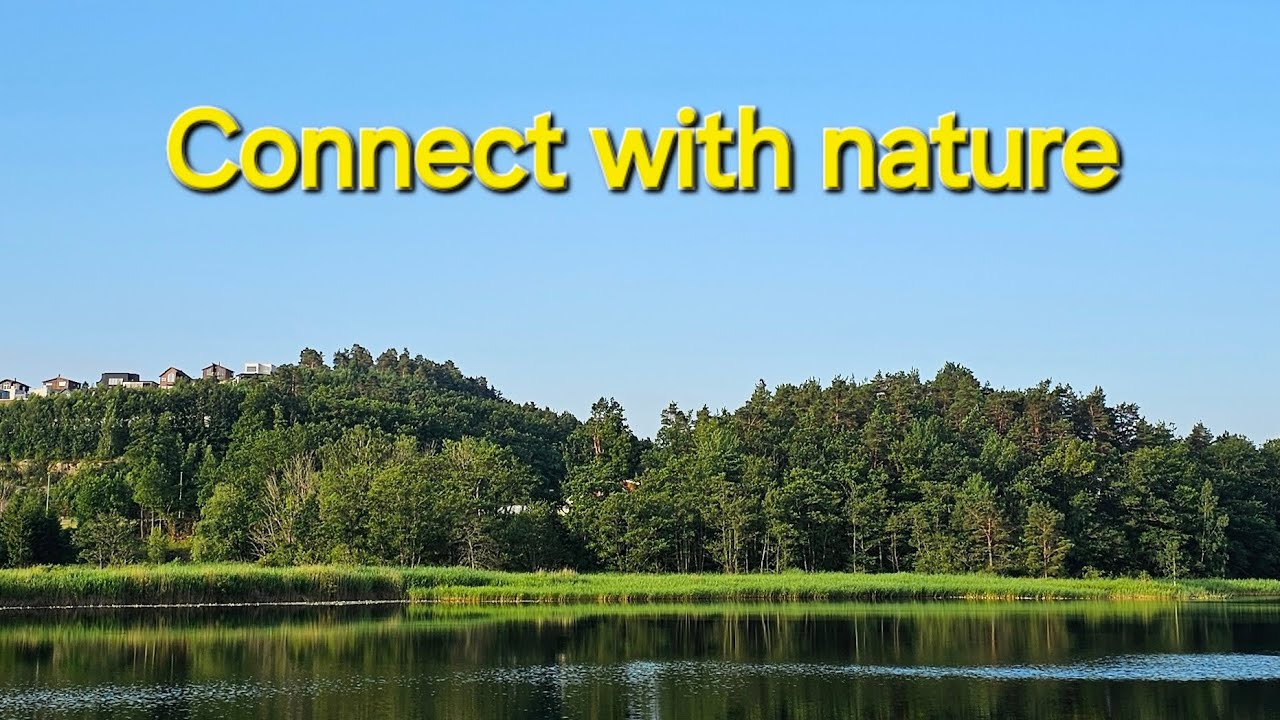 Simple ways to connect with nature | ASMR | No music vlog | Nature ...