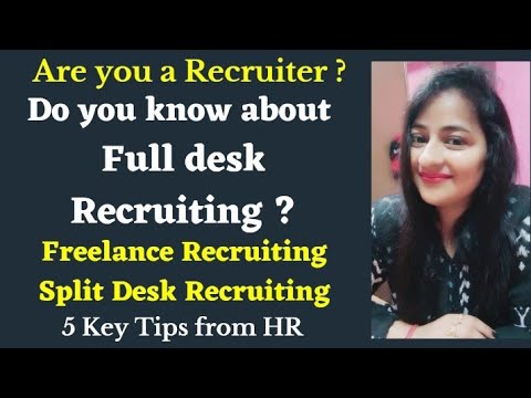 Full Desk Recruiting | Freelance Recruiter | Split Desk Recruiting # ...