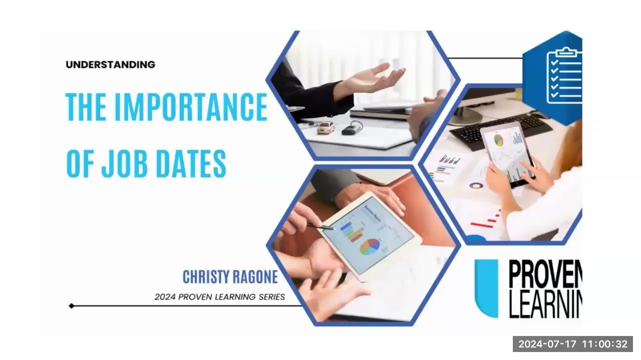 Proven Learning Series: The Importance of Job Dates in Proven Jobs ...