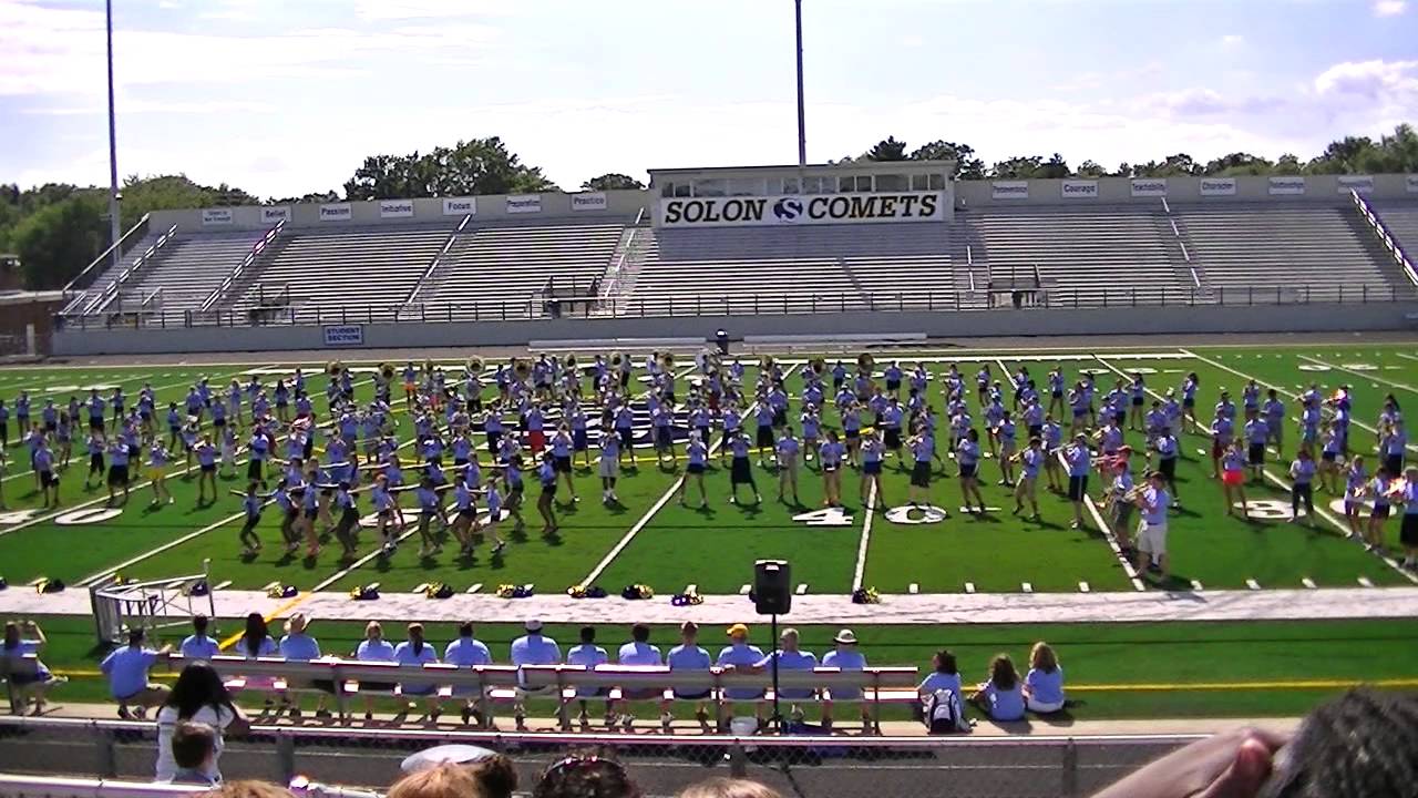 Solon Marching Band 7-26-2013 - YouTube