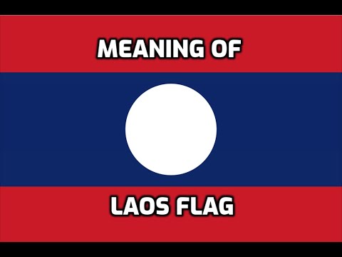 Meaning of Laos Flag - YouTube