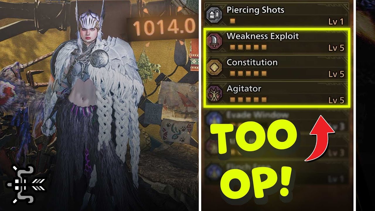 MH Wilds-Bow Dragon Piercer Build(Agitator+Weakness Exploit ...