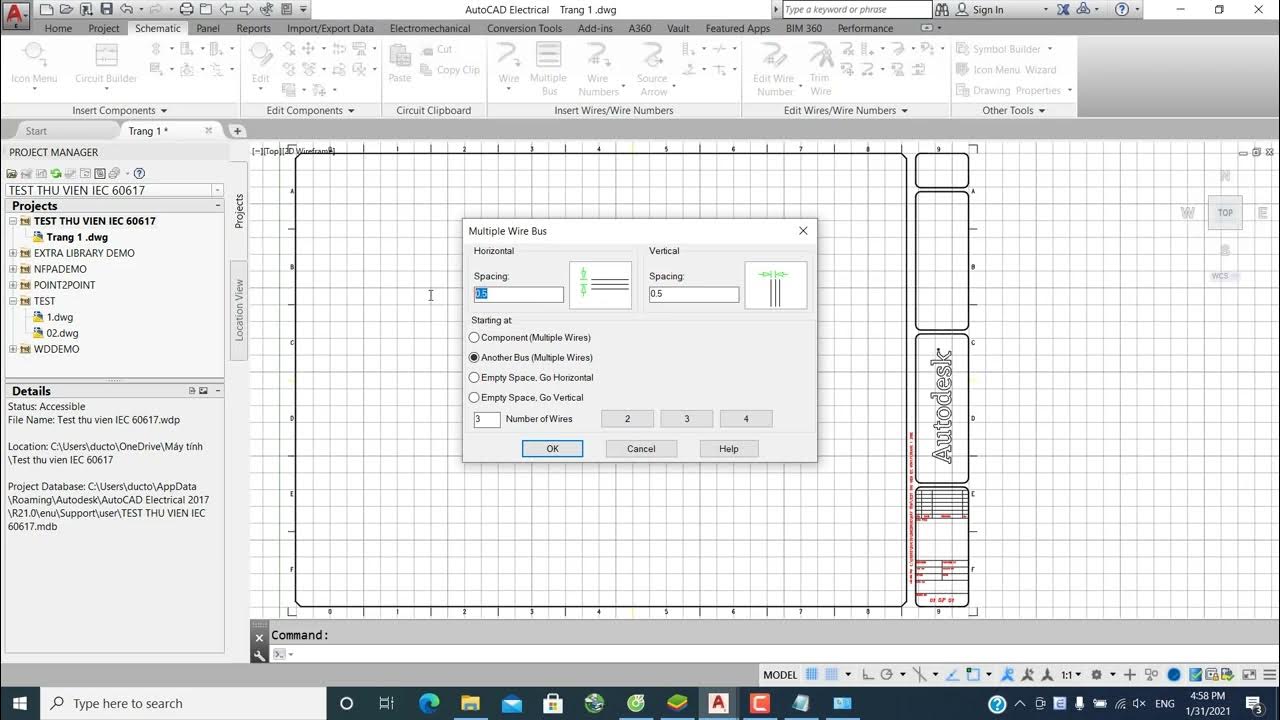 Hướng dẫn Add thư viện IEC-60617 vào Autocad Electrical - YouTube