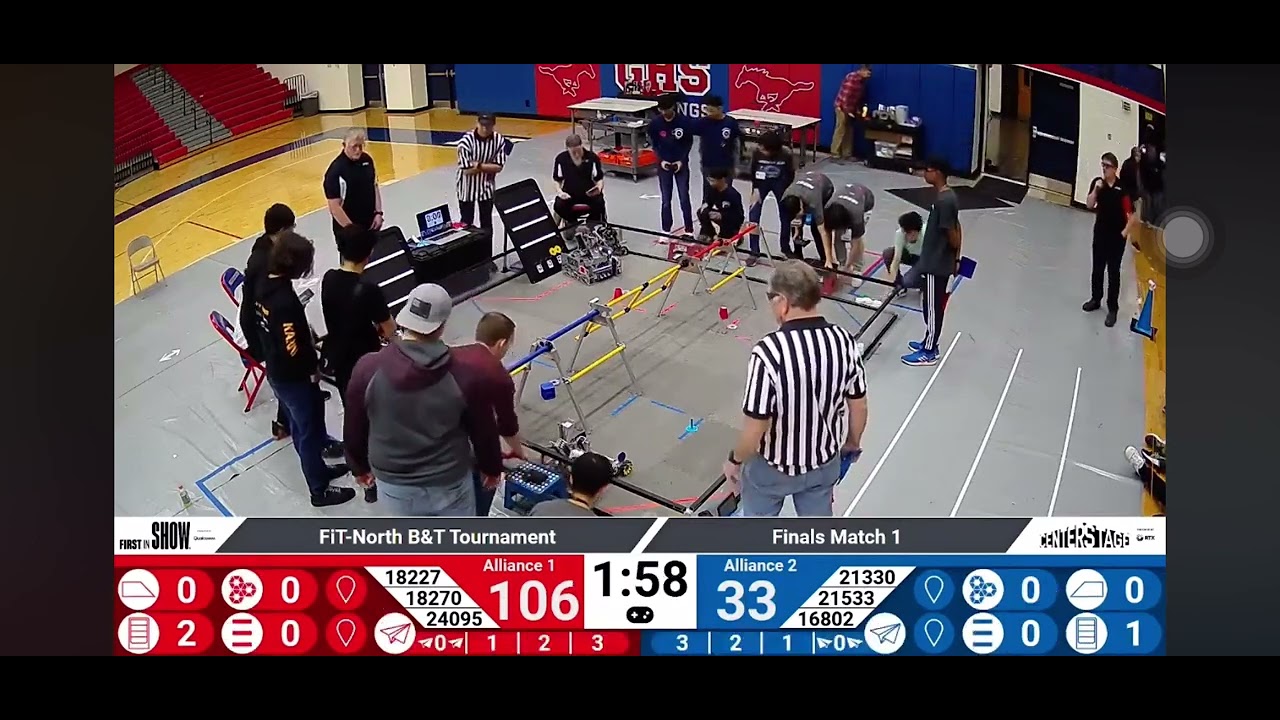 251 Points FTC CenterStage High Score | Finals 1 | 18227 and 18270 ...