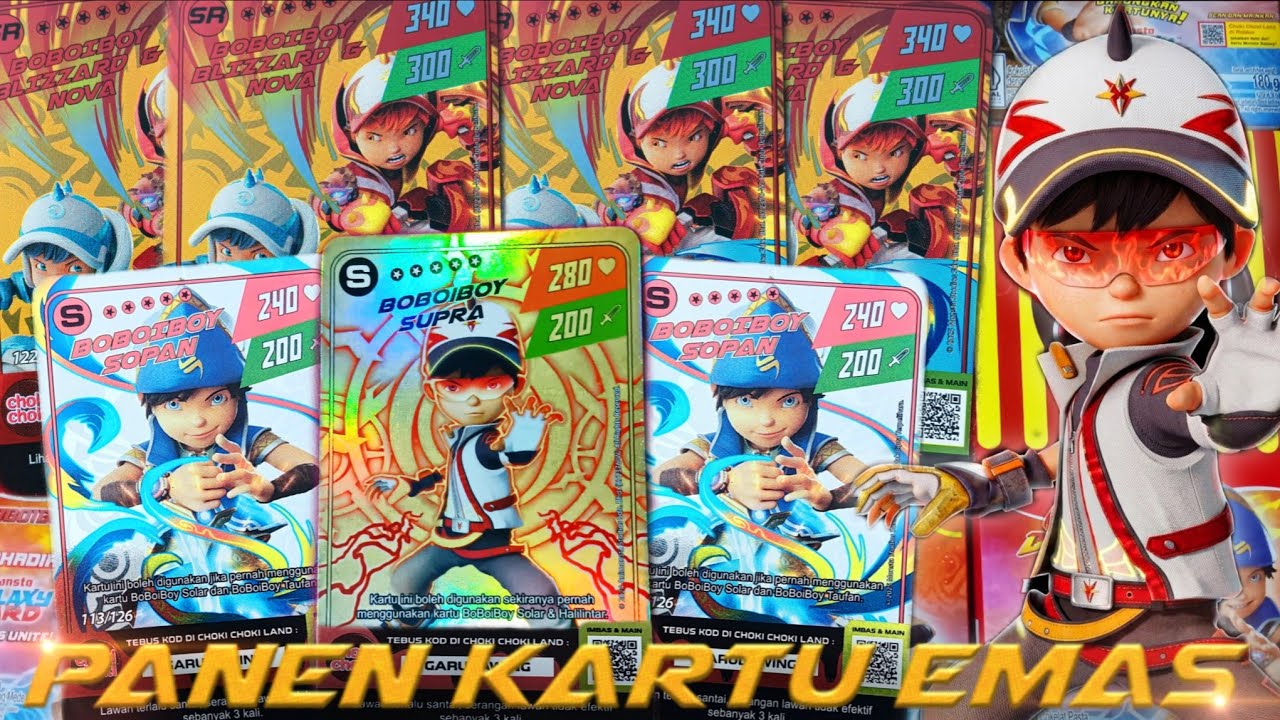 AKHIRNYA PANEN KARTU LANGKA SR !! Unboxing Choki Choki Monsta Galaxy ...