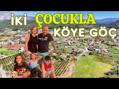 İKİ ÇOCUĞUYLA KÖYE GÖÇ ETTİ YENİ BİR HAYATA BAŞLADI...?