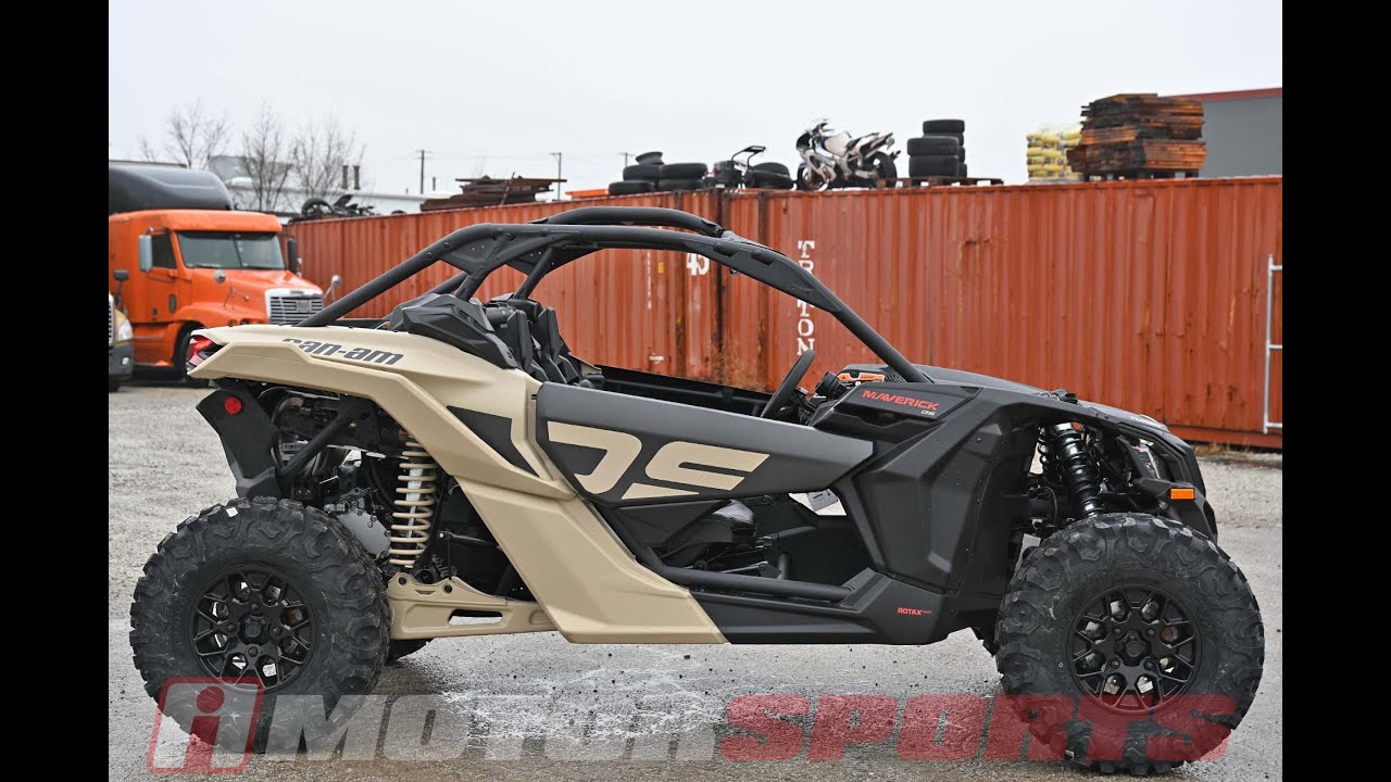 2023 Can-Am® Maverick X3 DS Turbo Desert Tan & Carbon Black PA23144 ...