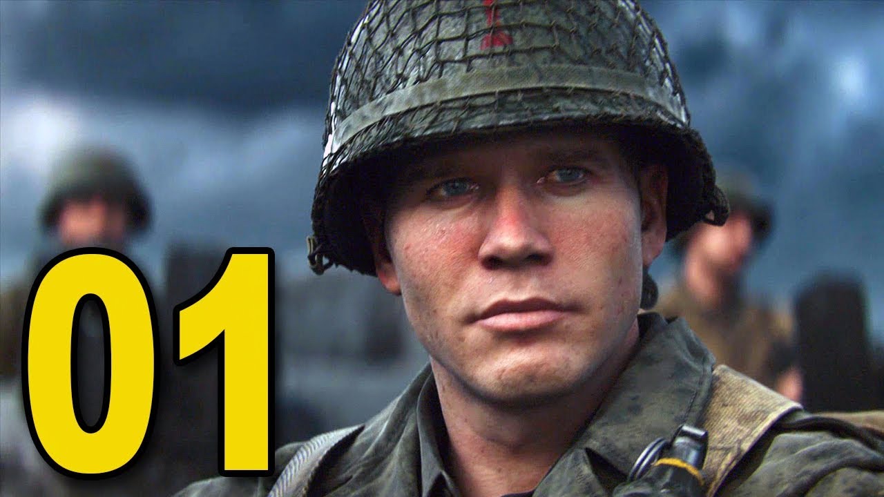 Call of Duty WWII - Part 1 - D-Day - YouTube