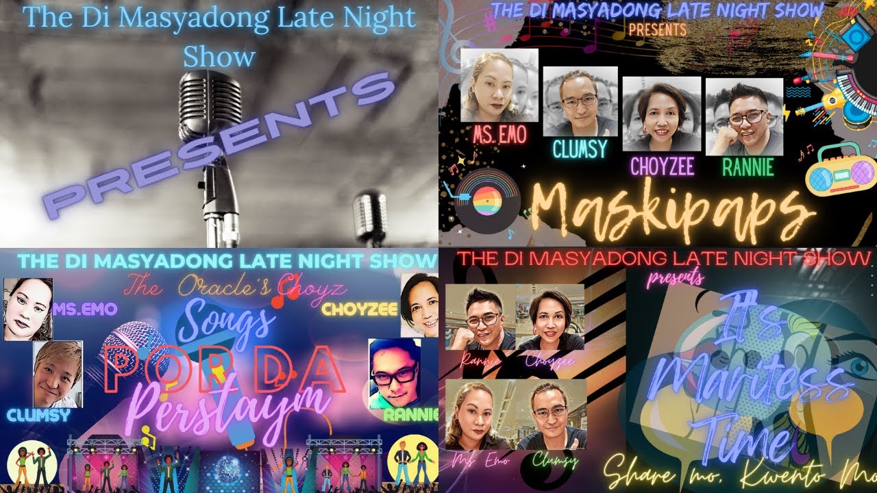 DMLNS presents "MASKIPAPS/MARITES/PORDA" - YouTube