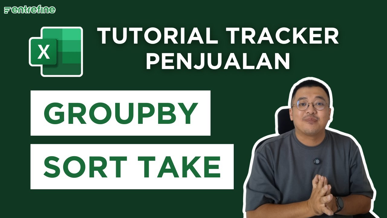 Bikin Tracker penjualan di Excel pake Function baru GROUPBY SORT TAKE - YouTube