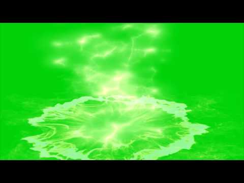 green screen super saiyan aura 3