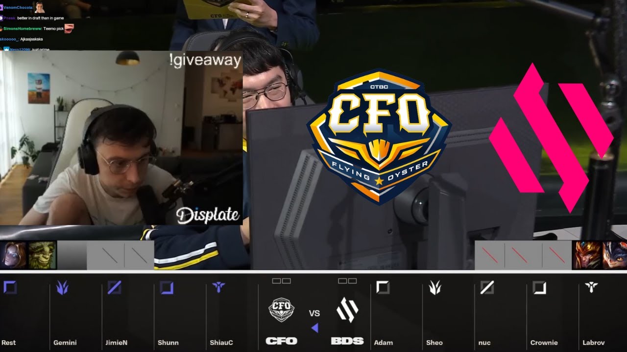 CFO vs BDS | Caedrel co stream FULL VOD | Worlds 2023 day 5 - YouTube