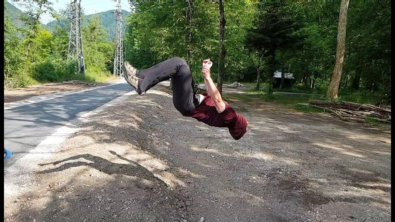 The art of backflip - YouTube