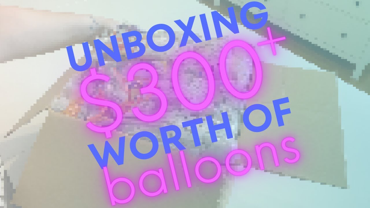 $300 BALLOON HAUL | Unboxing Balloons - Tuftex Vintage Collection ...