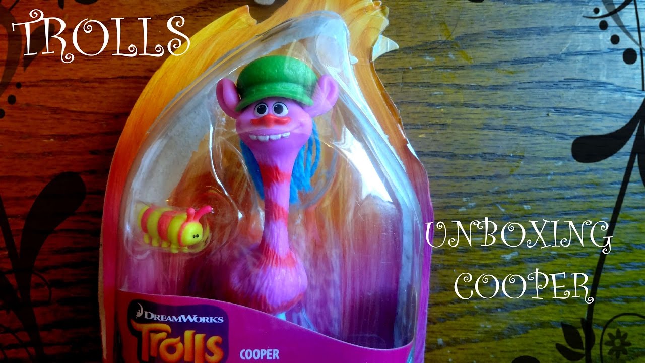 TROLLS DREAMWORKS Unboxing Cooper - YouTube