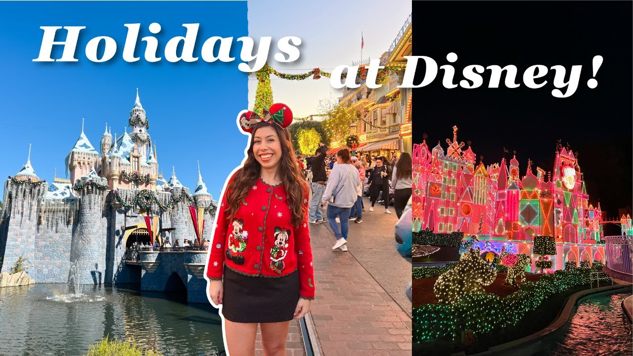 Opening Weekend of the Holiday Season at Disney!! - YouTube