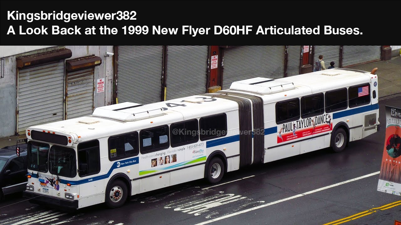 MTA New York City Bus: A look back at the 1999 New Flyer D60HF ...