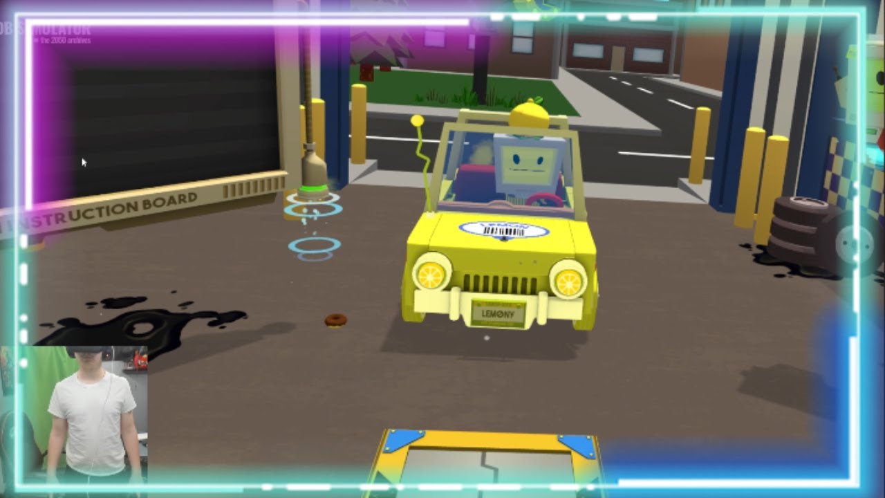 A Car Powered By Lemons?? (Job Simulator - Auto Mechanic) - YouTube