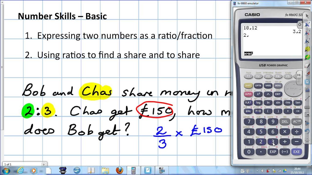 Number skills basic - YouTube