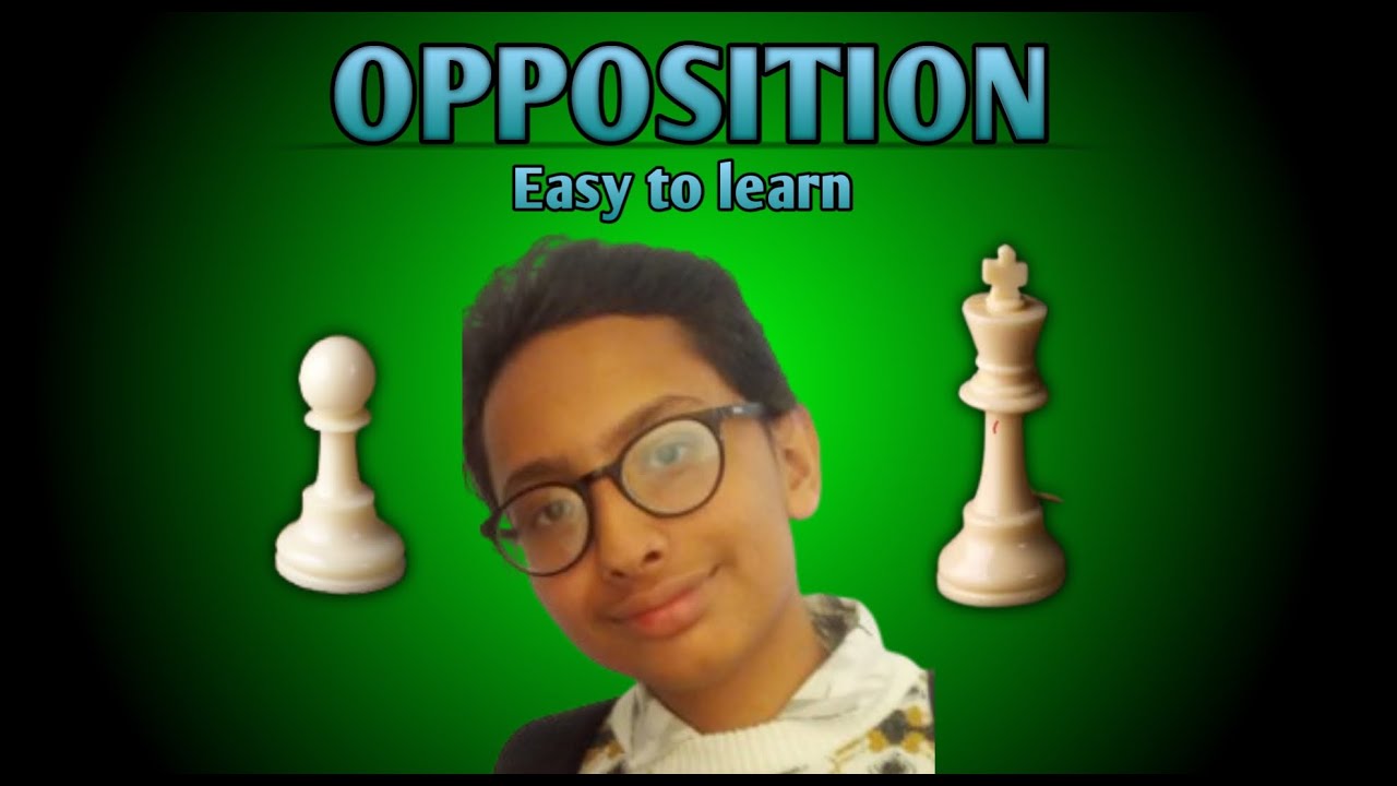What is opposition in chess | opposition in chess | how to win with a ...