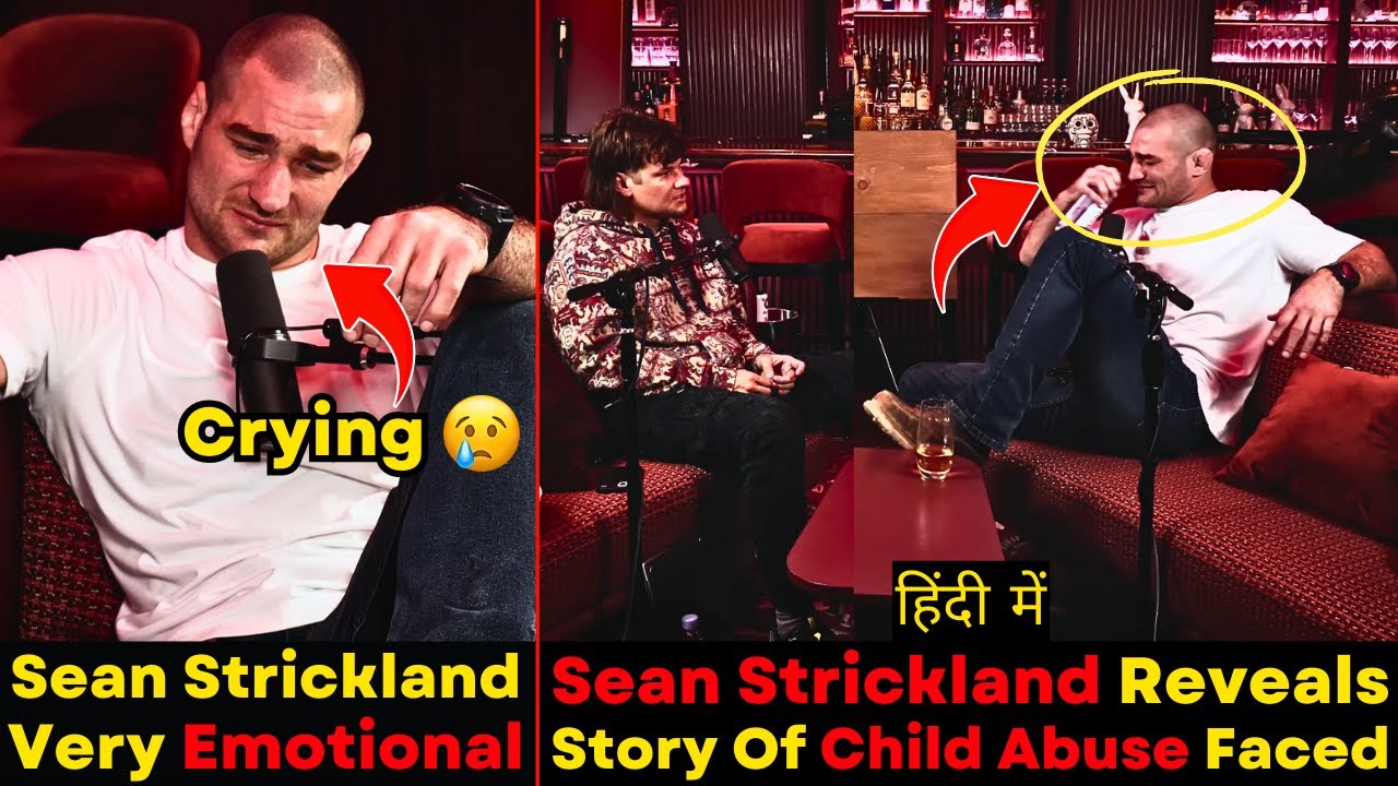 Sean Strickland Very Emotional ! Crying Why ? Explained in Hindi ...