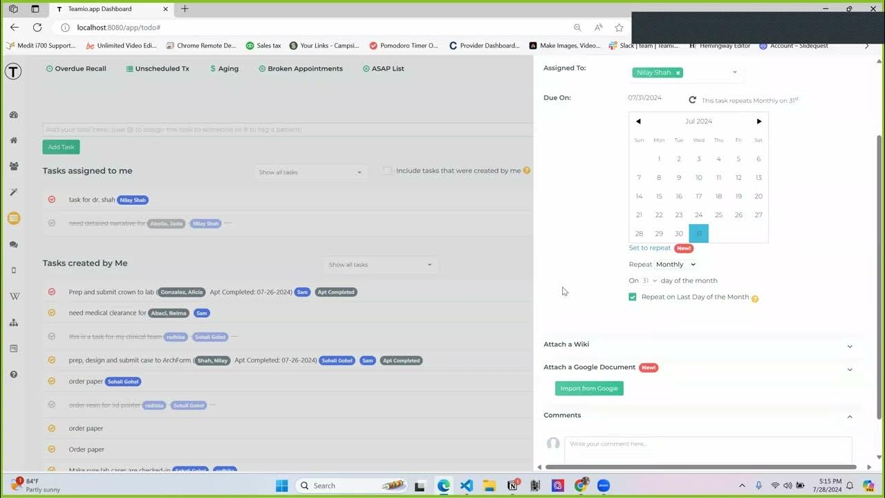 How to use Repeating Tasks - YouTube