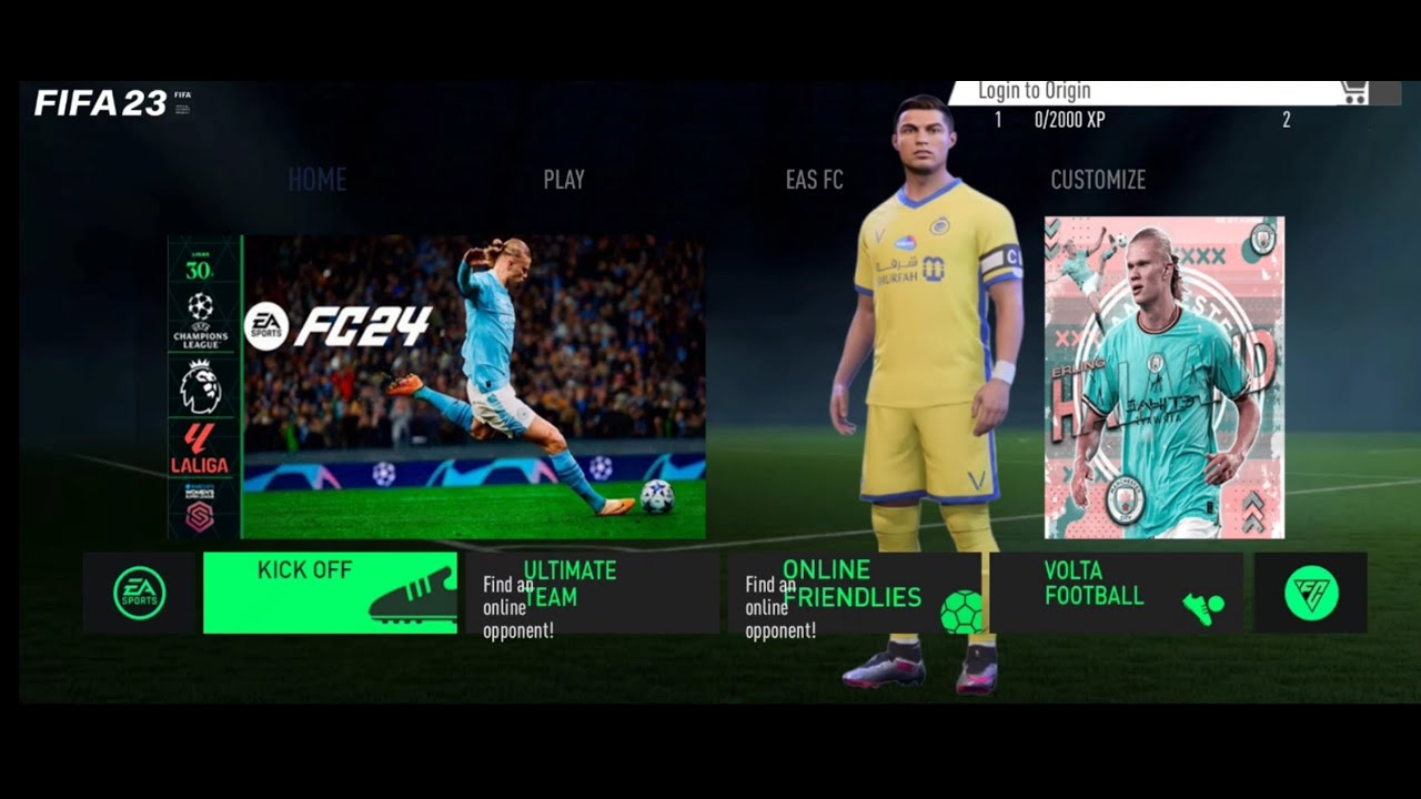 Fifa 14 new best graphic Ea sport fc 24, full kit , faces & Tournament ...