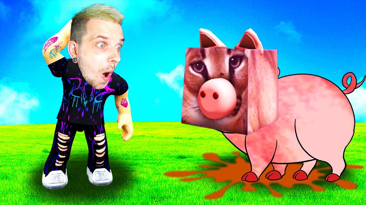 ZNALAZŁEM ŚWIŃSKĄ FLOPPĘ! w ROBLOX - Find The Floppa Morphs - YouTube
