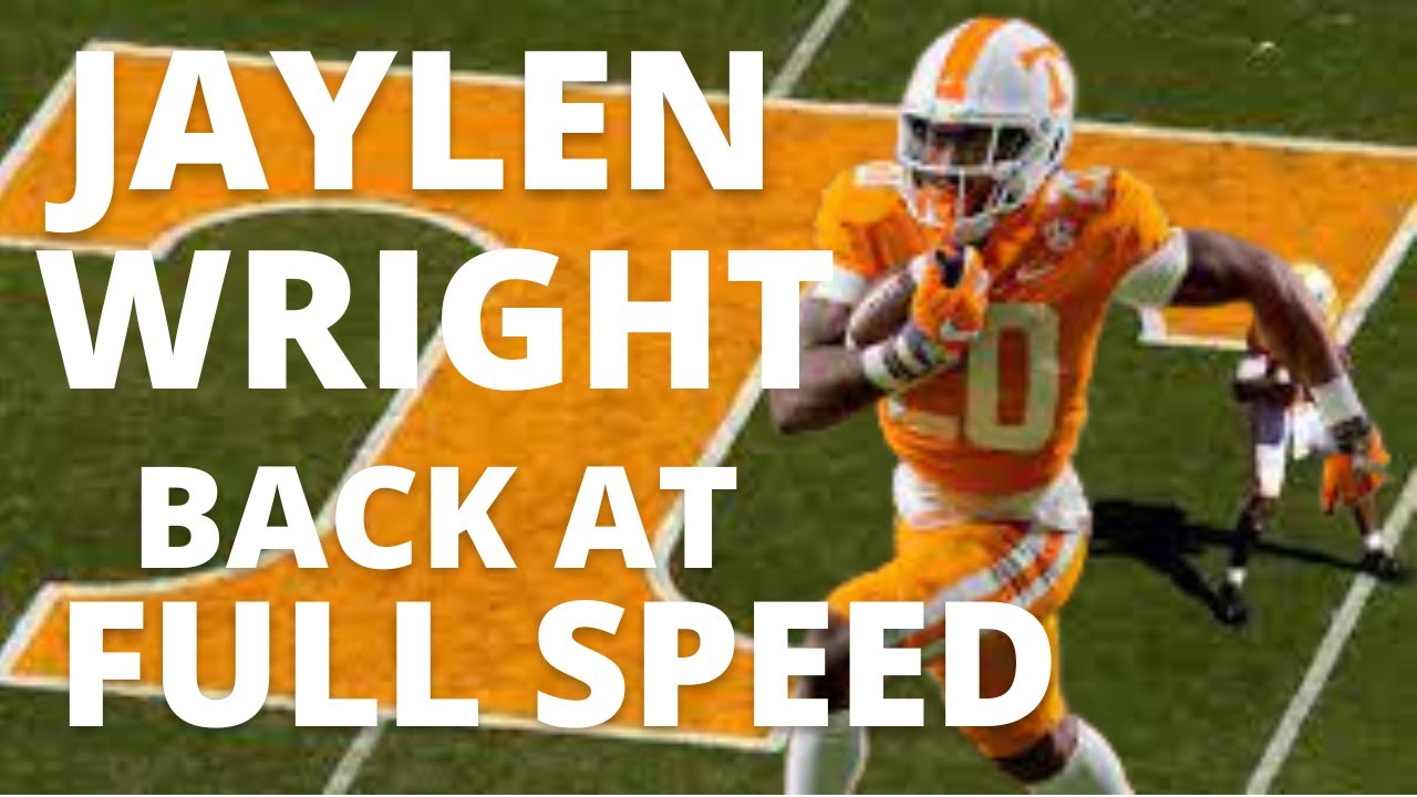 VOLS FOOTBALL RECRUITING, JAYLEN WRIGHT AT FULL SPEED!! VOLS NEWS UPDATE - YouTube