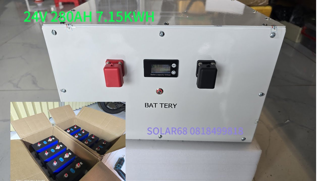 pin 24V 280ah đóng hoàn thiện quy trình lắp ghép khả năng lưu 7.15kw ...
