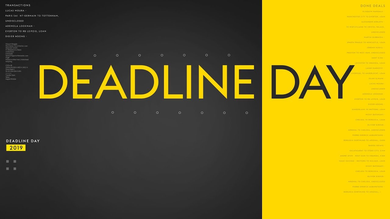 How does Deadline Day work? | Sky Sports News Explains - YouTube